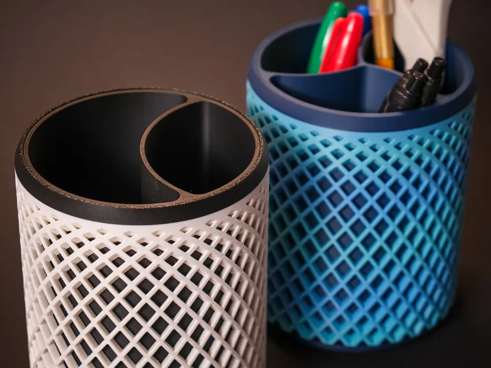 360 Rotating Desk Organizer - Free 3D Print Model - MakerWorld