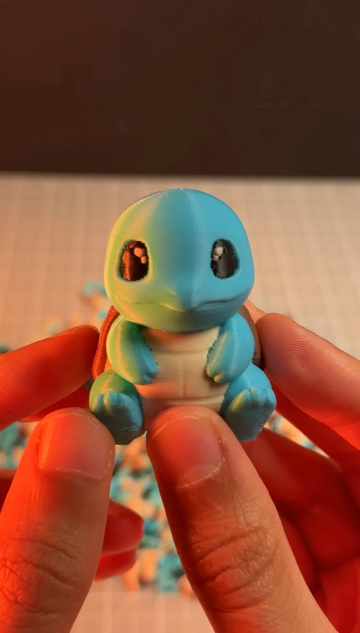 Pokemon Chibi Squirtle (NO SUPPORT) by The3DGuy MakerWorld: Download ...