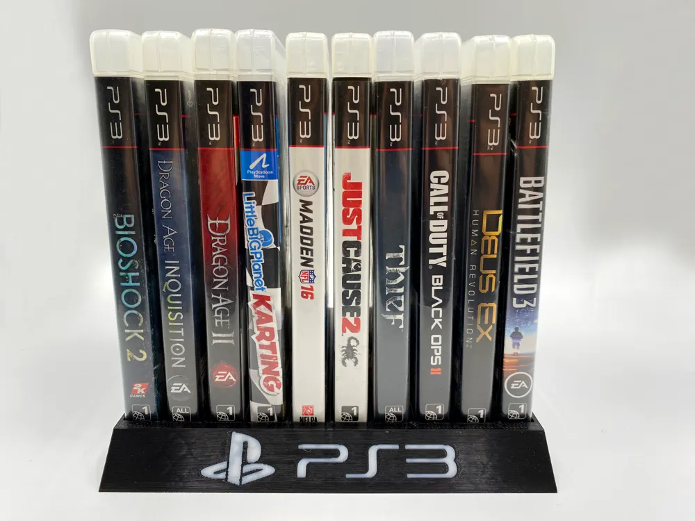 PS3 PLAYSTATION GAME HOLDER DISC CASE by user_1068934888 - MakerWorld