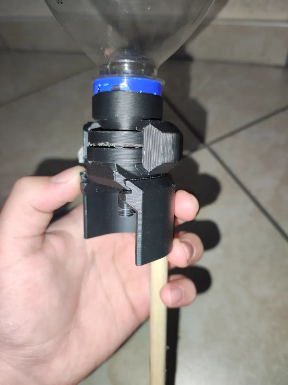 Water/compressed air rocket - Free 3D Print Model - MakerWorld