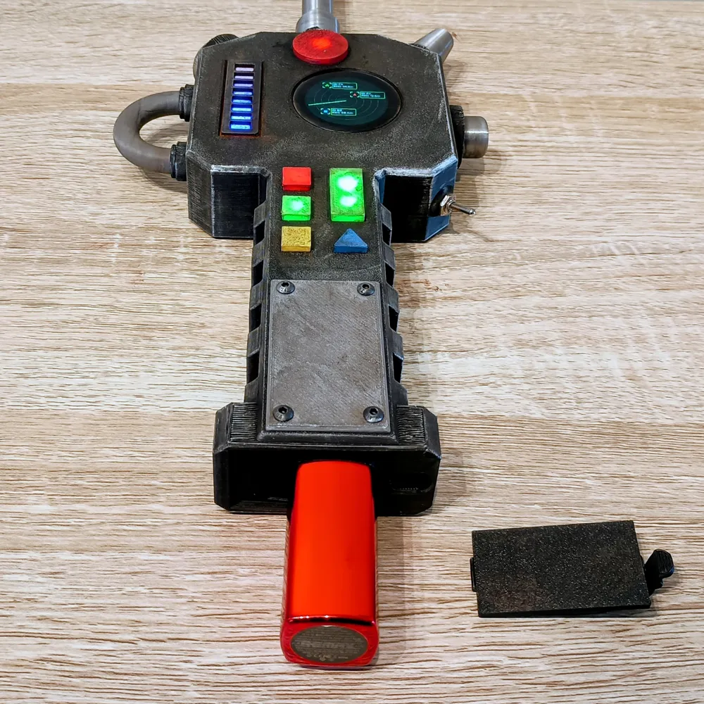 Auspex Hand Scanner (40k-style) — Animated Display - Free 3D Print ...