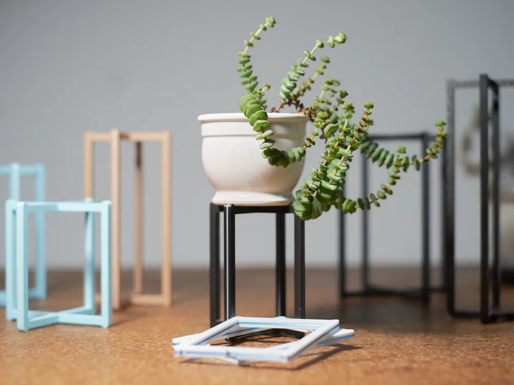 Snap Fit Planter Stands - Free 3D Print Model - MakerWorld