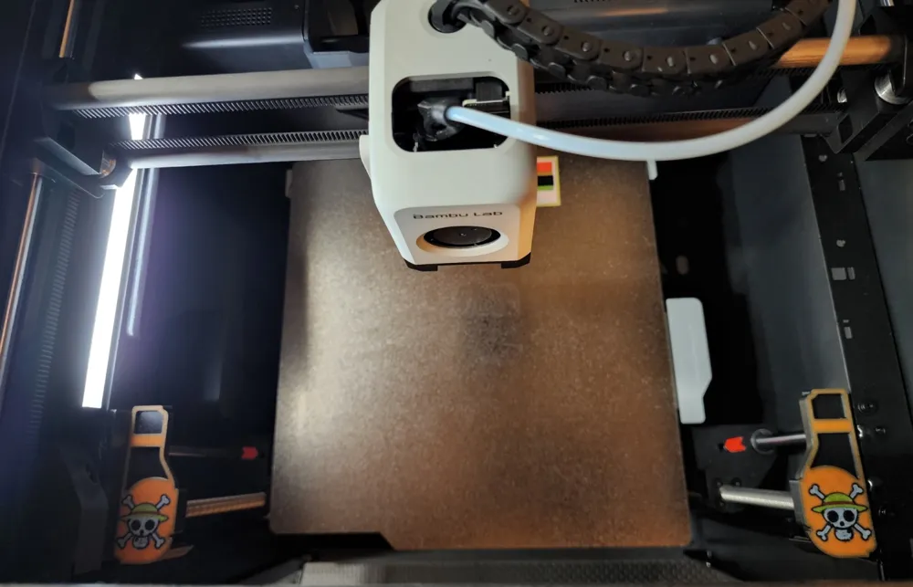 P1P/P1S/X1C Front Z bearing covers with one piece logo by Ryxxi_makes ...