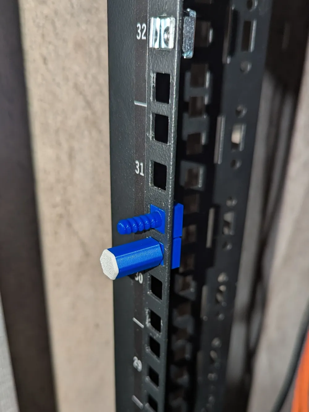 Rack Stud for Square Hole Server Rack Remixed by Onivla MakerWorld ...