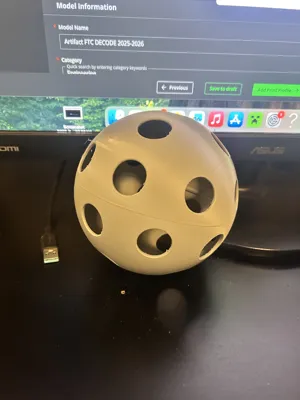 Artifact FTC DECODE 2025-2026 - Free 3D Print Model - MakerWorld