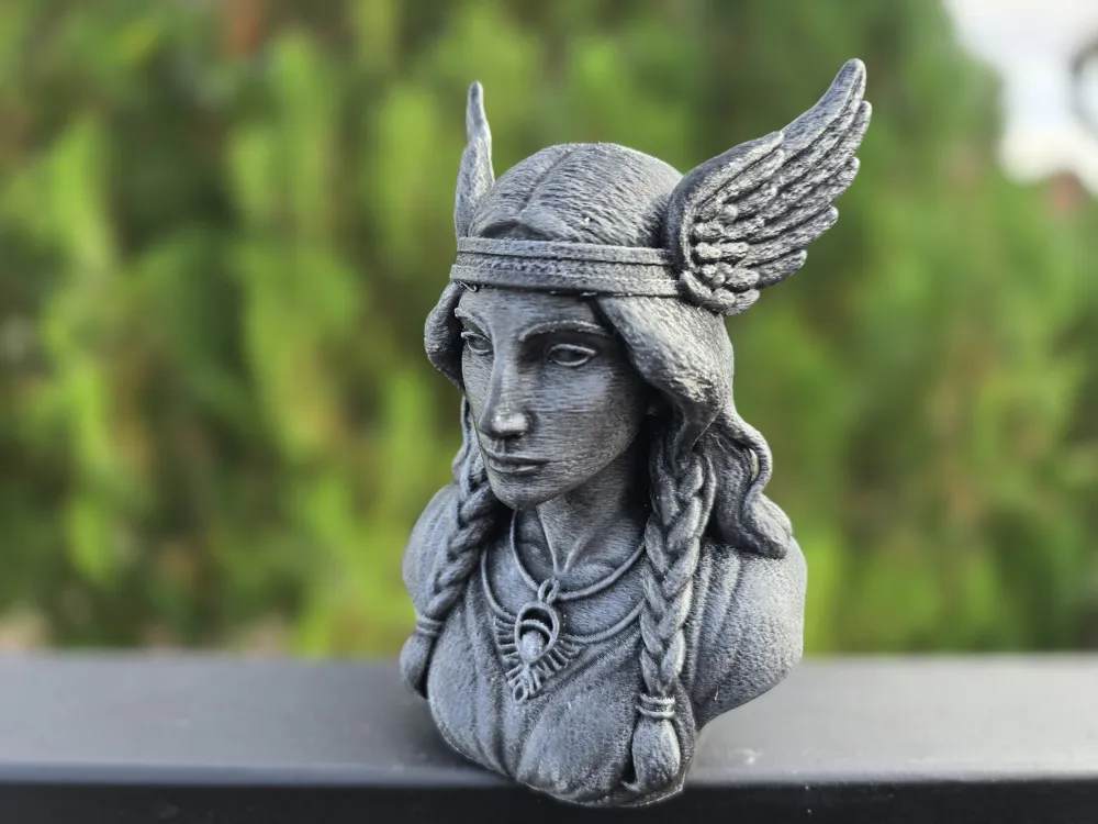 Freya – Norse Goddess Bust by Messy_Panda MakerWorld: Download Free 3D ...