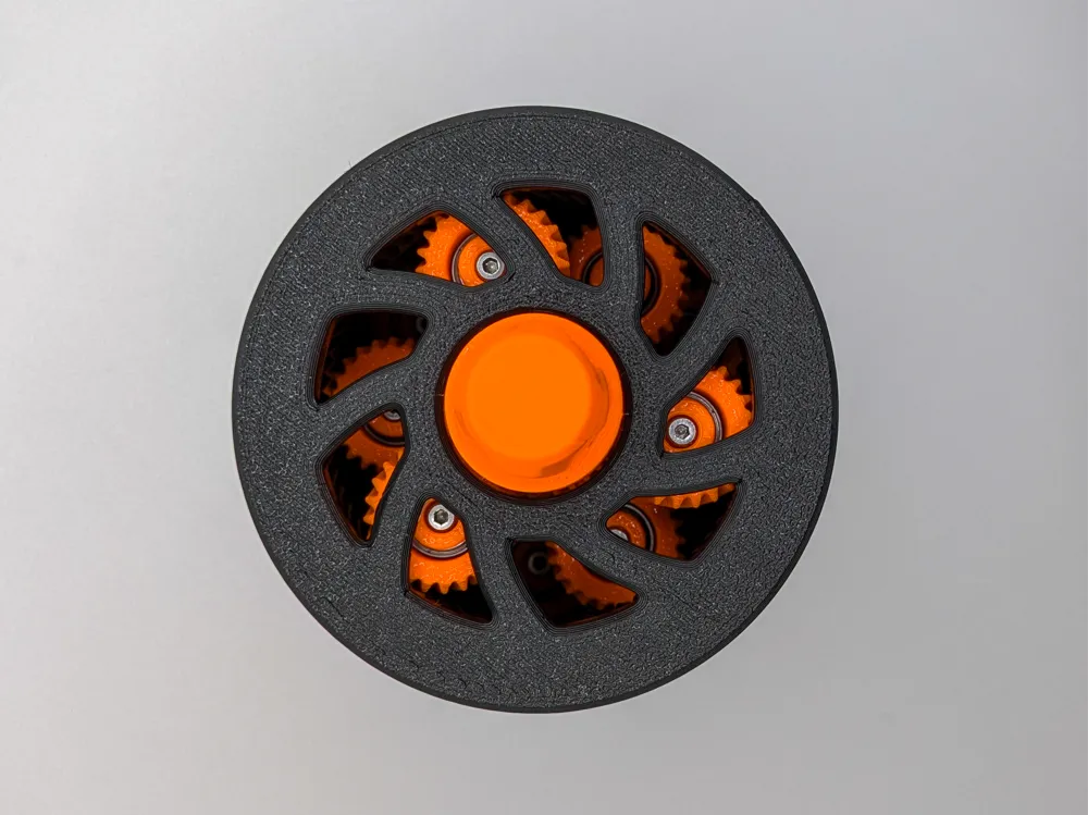 Toroidal Launcher V2 - Upgraded Gears by Brent Peterson - MakerWorld