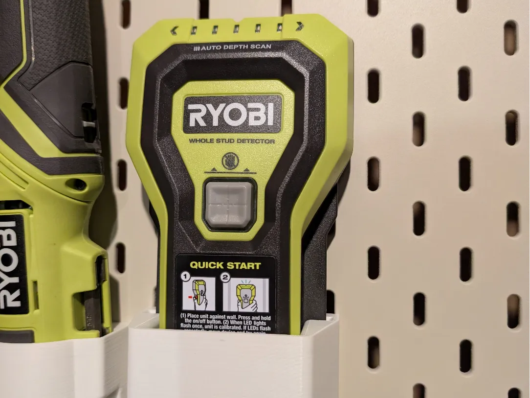 Skadis stand for Ryobi ESF5002 Stud Detector - Free 3D Print Model ...