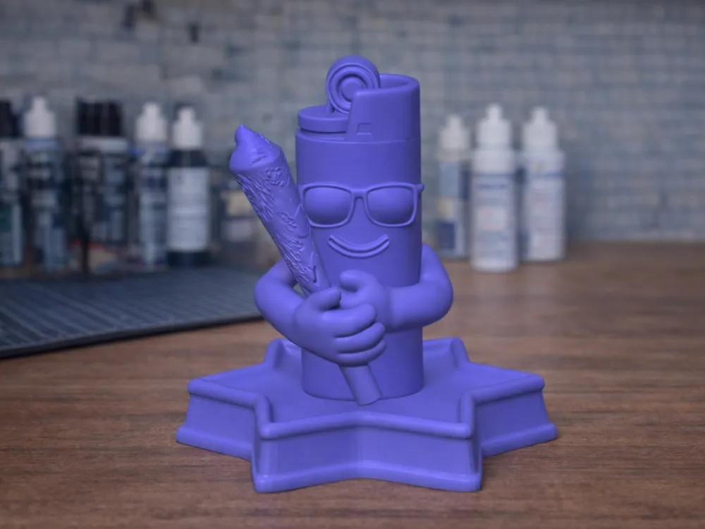 420 Smoke Buddy Figure - Free 3D Print Model - MakerWorld