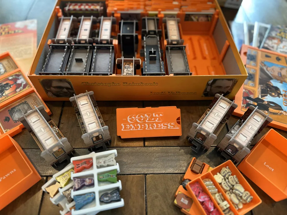 Colt Express Big Box Insert (Fits all content) by nikmd23 MakerWorld ...