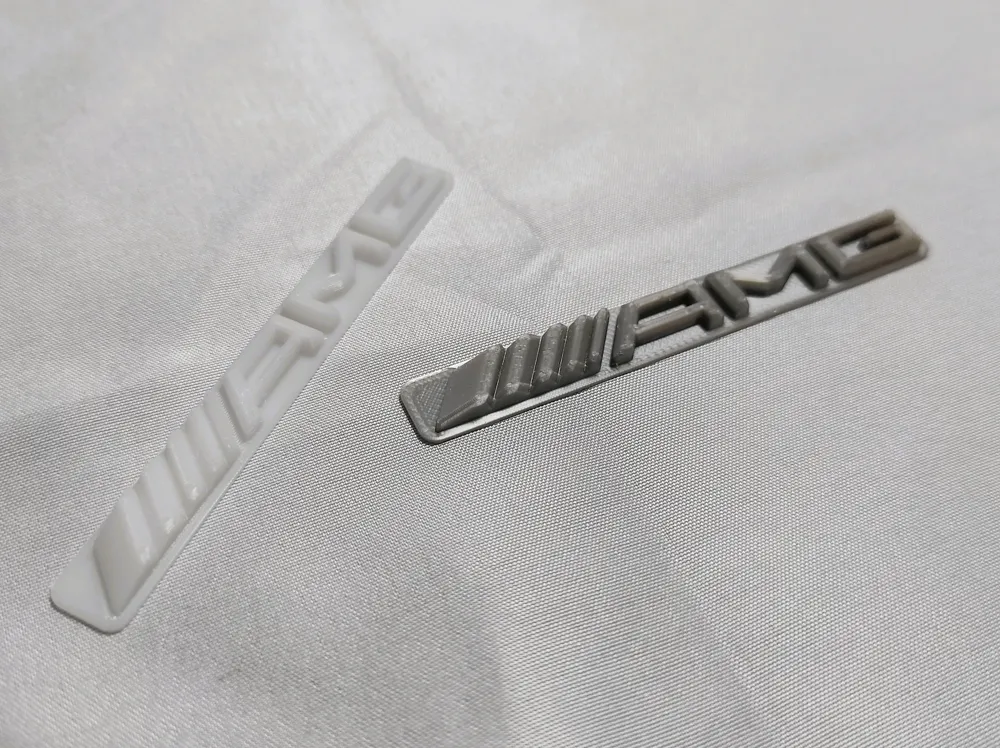 Mercedes AMG Emblem - Free 3D Print Model - MakerWorld