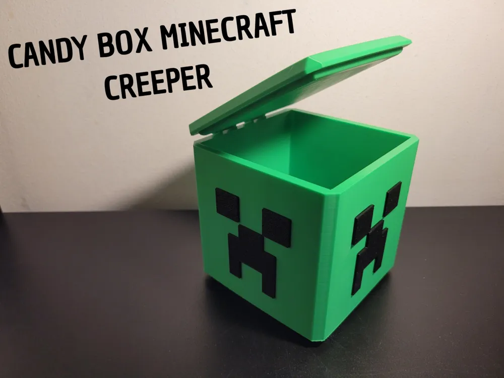 Candy box Minecraft- Creeper by Filippo02 MakerWorld: Download Free 3D ...