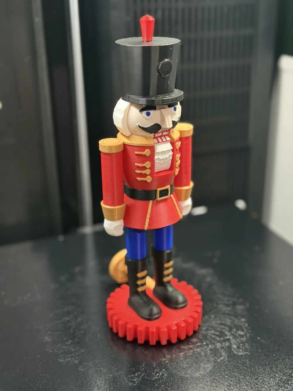 Casse-Noisette Classique de Noël Figurine Festive par Fluffys3D ...