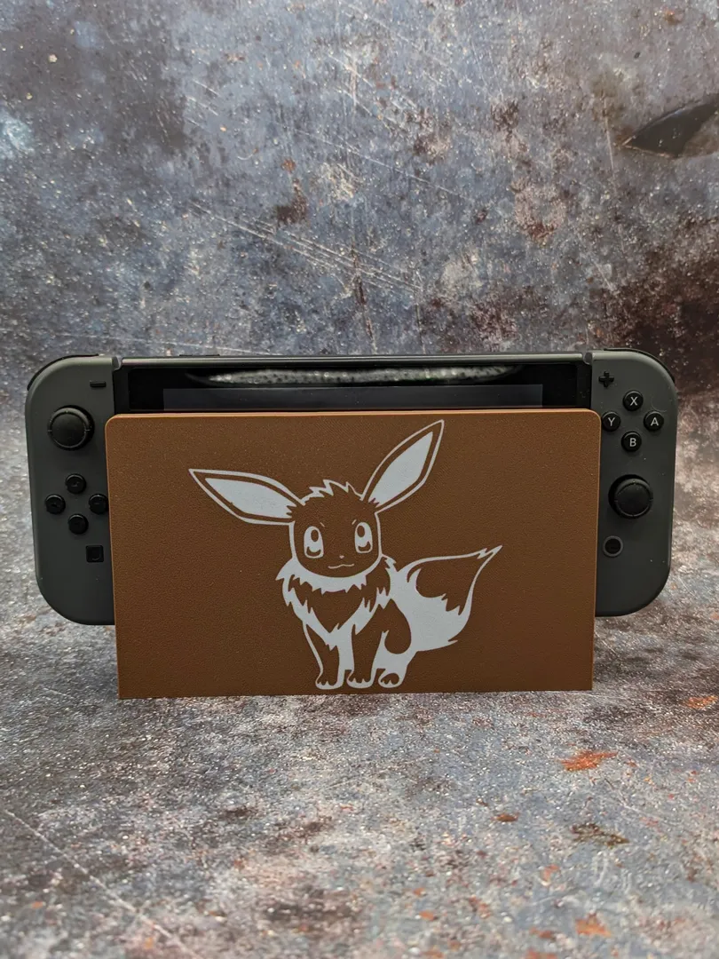 Nintendo Switch Dock Cover Eevee/Evoli v1 by angry-p1p - MakerWorld