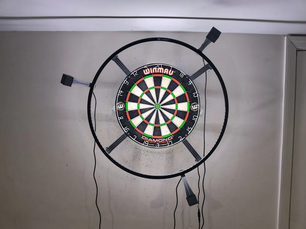 Autodarts Camera Mounts for Target Corona Light - Free 3D Print Model ...