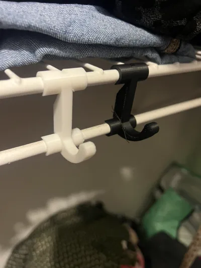 Wire Rack Hook/Hanger by Connerkierstead - MakerWorld
