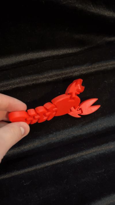 Articulated Fidget Lobster by Steed’s Yachts MakerWorld: Download Free ...
