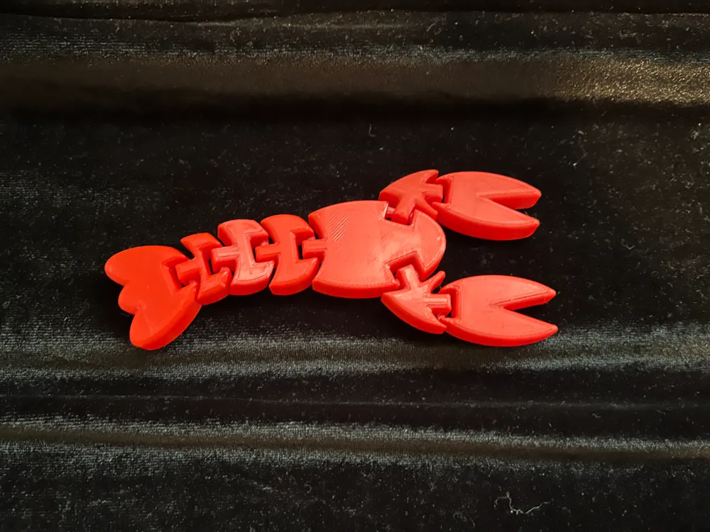 Articulated Fidget Lobster by Steed’s Yachts MakerWorld: Download Free ...