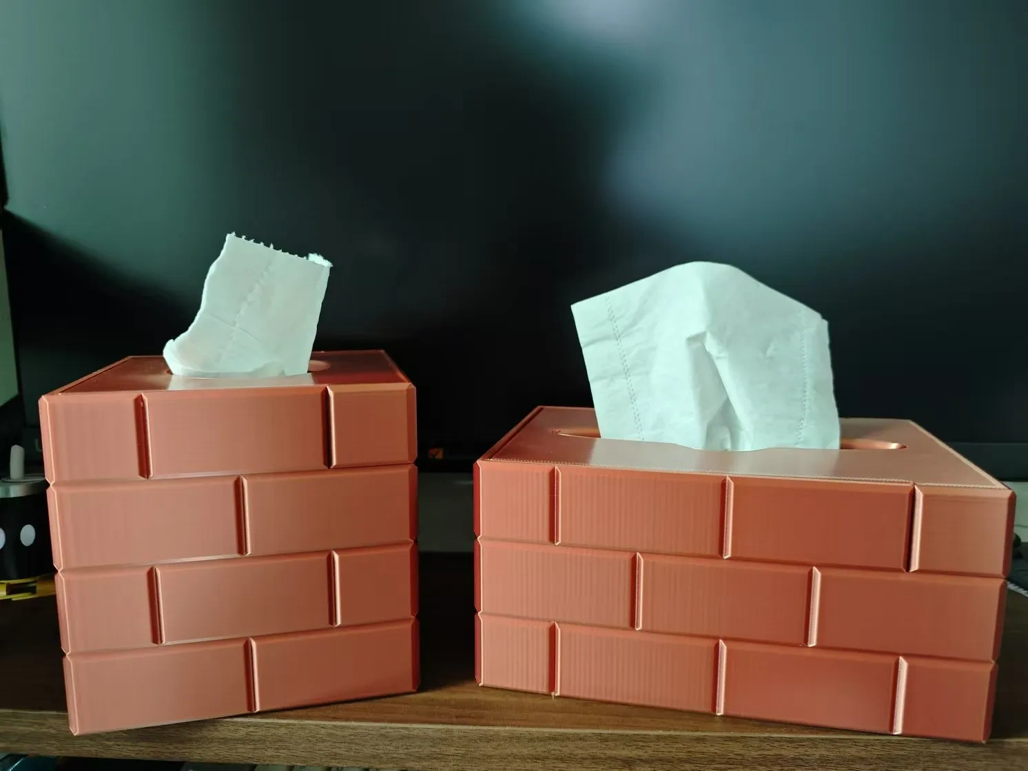 Brick Tissue Box, Storage Box (Sliding Cover Version) by 三七21 - MakerWorld