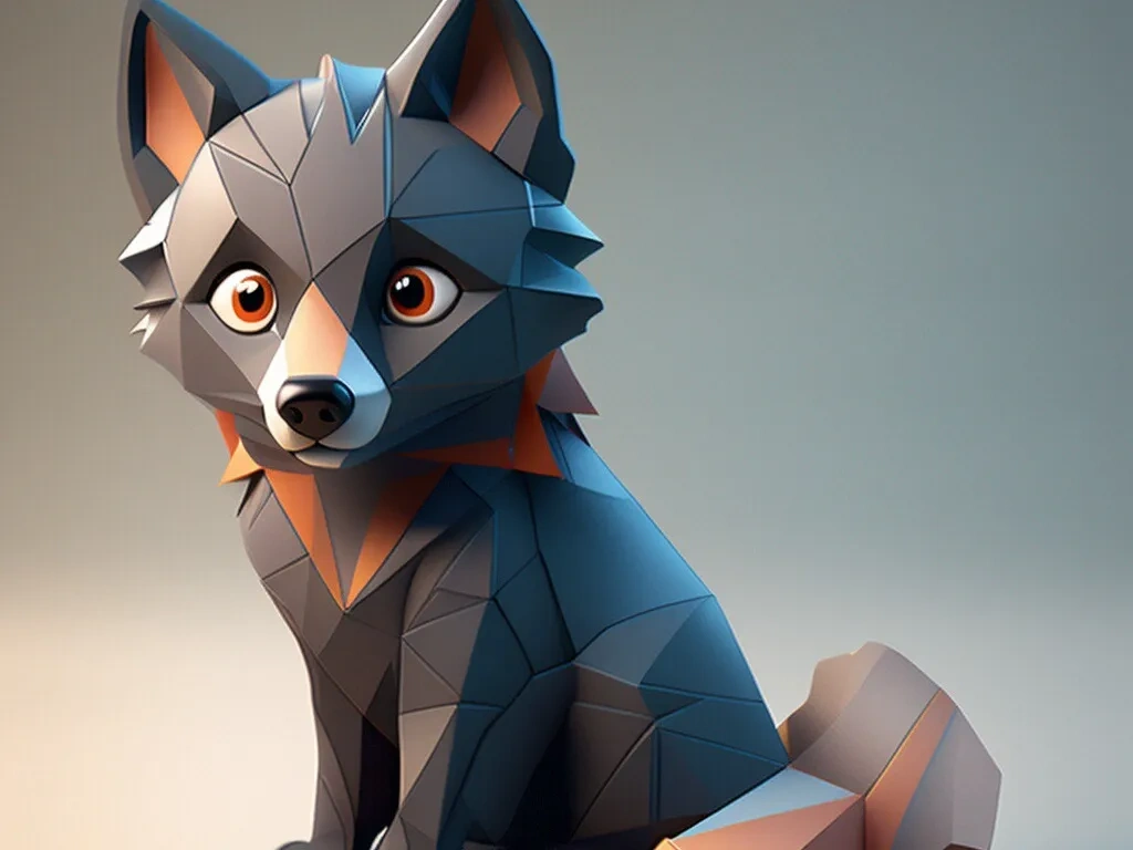 Cute little wolf by Wild engineer DOUDOU - MakerWorld