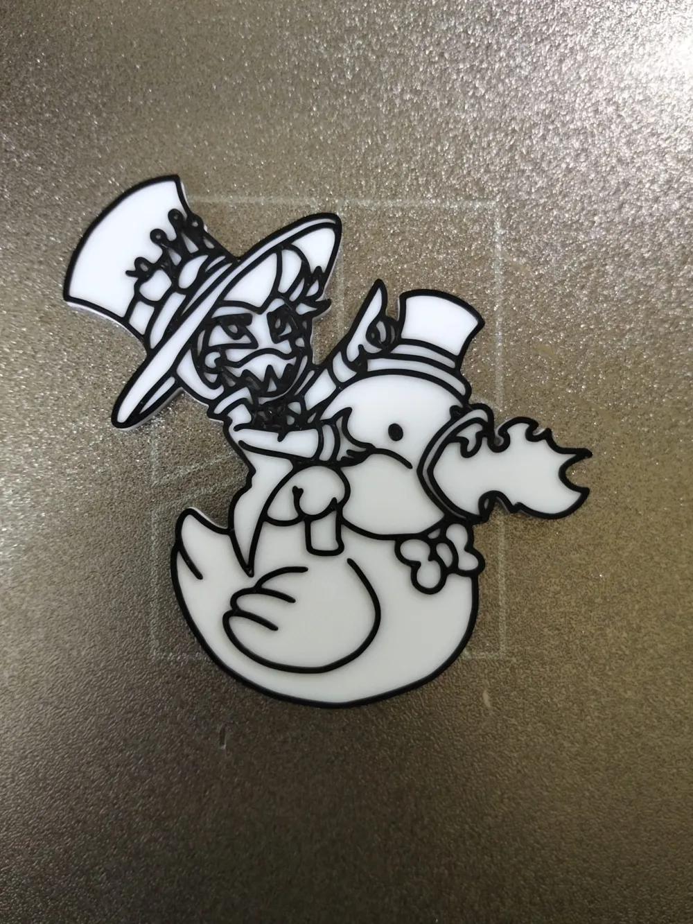 Lucifer with a Rubber Duck Hazbin Hotel - Free 3D Print Model - MakerWorld