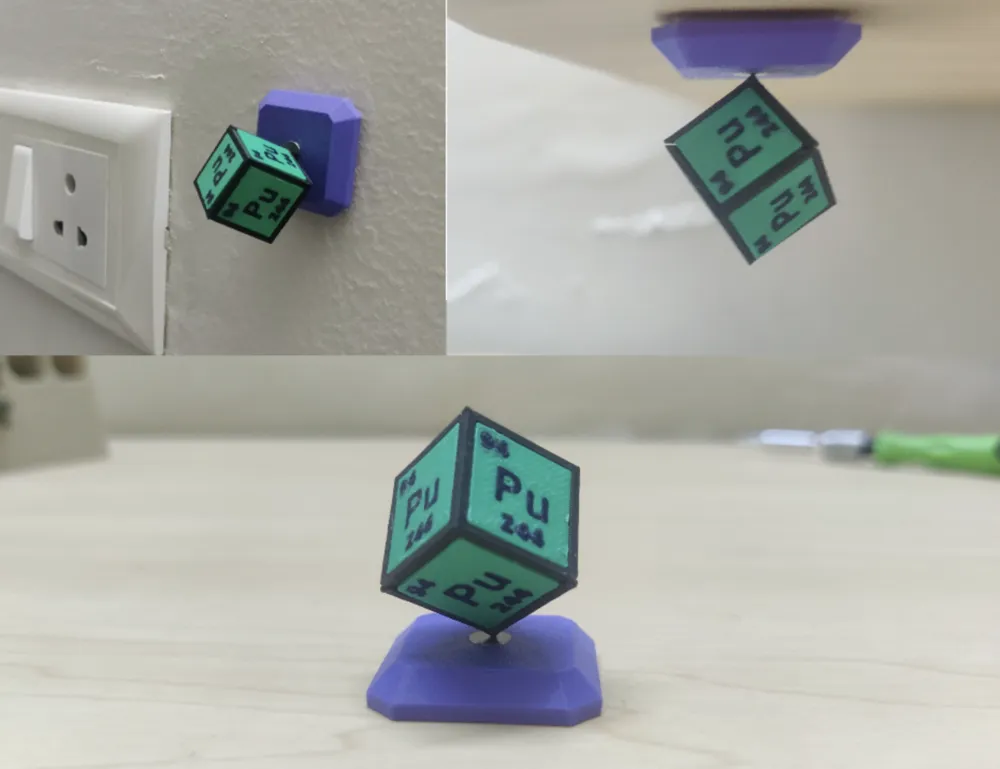 Zero Gravity Self Balancing Element Cube - Free 3D Print Model - MakerWorld