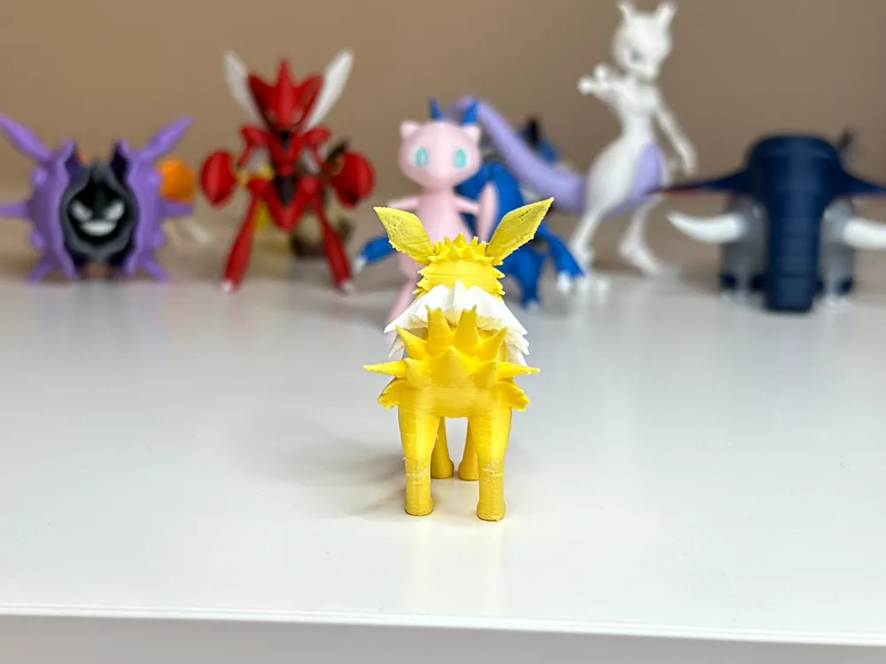 Jolteon Pokemon 3 Color 46mm tall by LC.Figure - MakerWorld