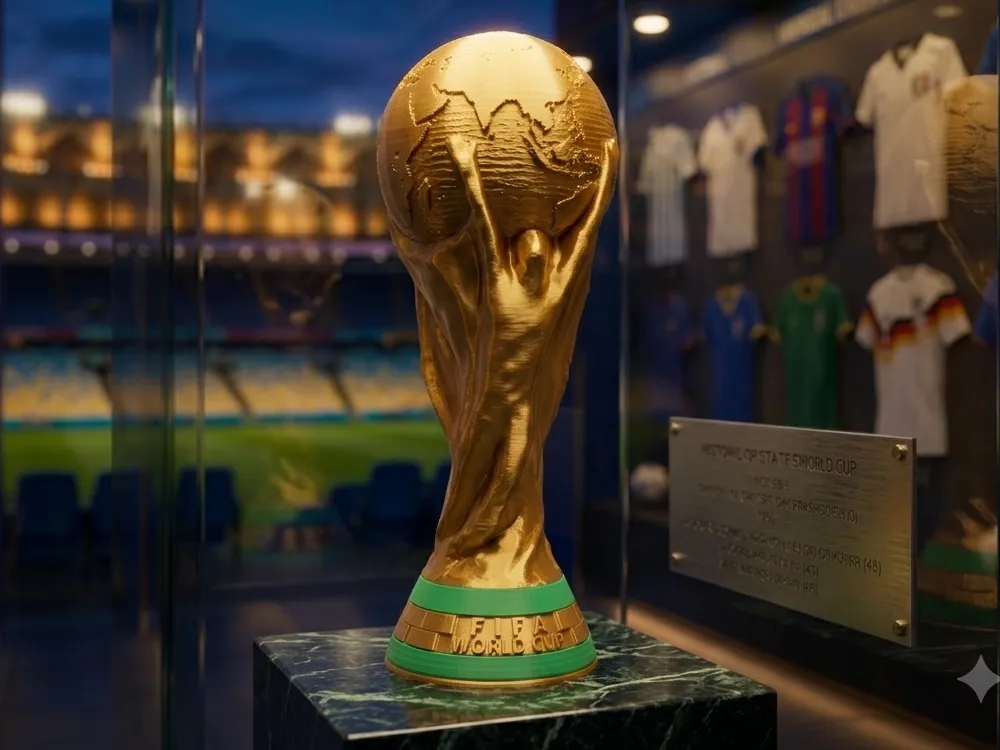 No AMS Fifa World Cup Trophy - Free 3D Print Model - MakerWorld
