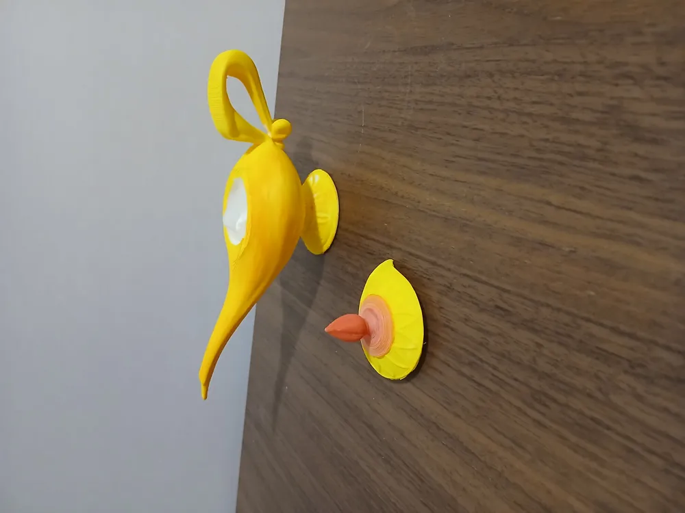 Genie Lamp (Aladdin) - Free 3D Print Model - MakerWorld