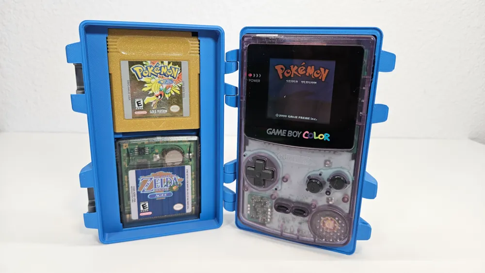 Gameboy Color CGB SnapLock Storage Box Case Remixed by phanguy ...
