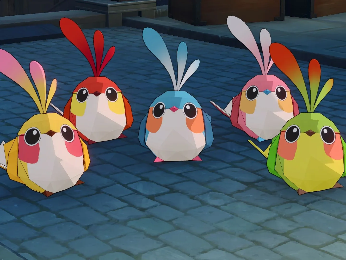 Honkai: Star Rail — Origami Bird Separate Parts Two Bang Options by 谢 ...