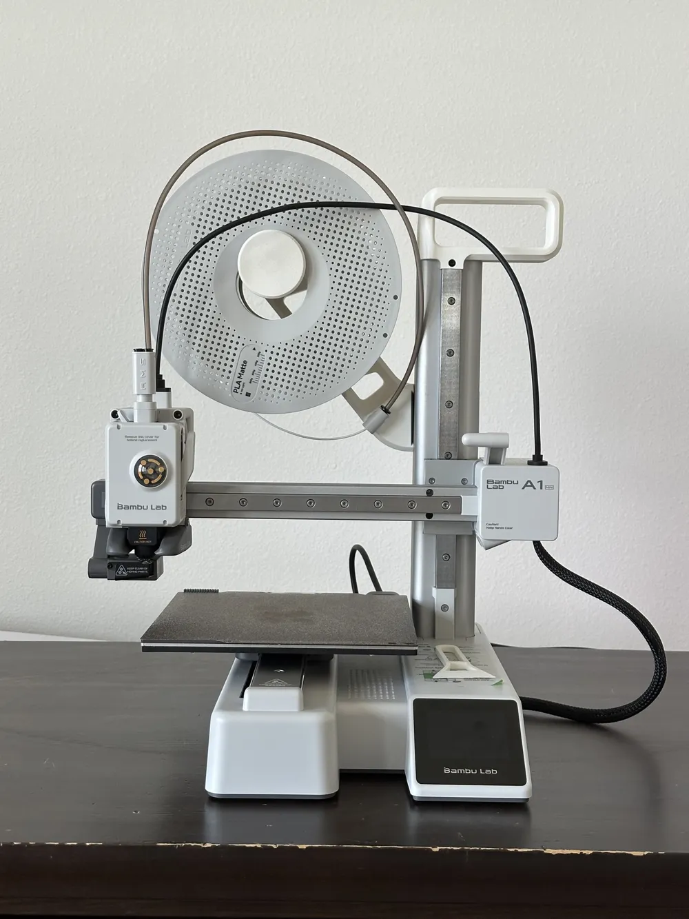 A1 Mini Compact Spool Holder v3 + Handle - Free 3D Print Model - MakerWorld