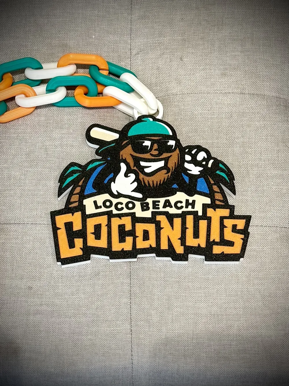Loco Beach Coconuts! - Savannah Bananas Hype Chain - Free 3D Print ...