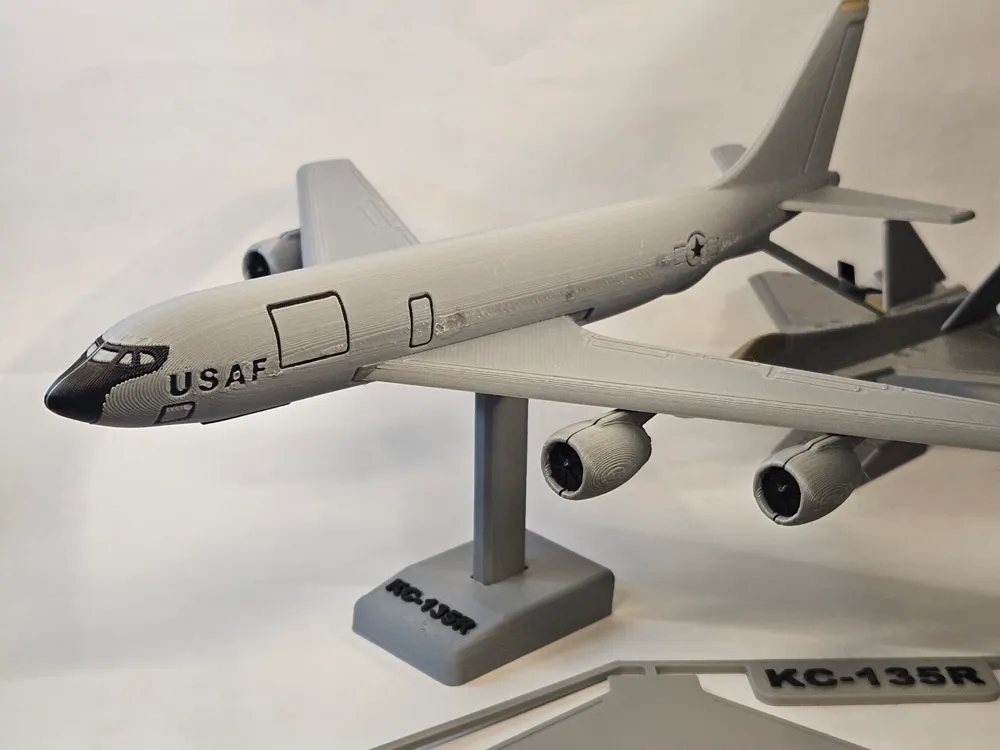KC135 Plane Kit Card - Free 3D Print Model - MakerWorld
