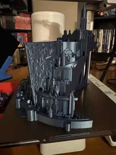 Bambu Tirith - A Minas Tirith Book Nook Tribute by The Ingenious Tinkerer MakerWorld: Download ...