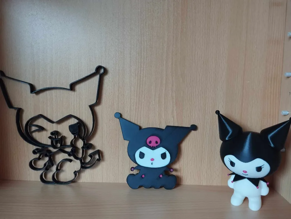 Kuromi by minivanbuzz MakerWorld: Download Free 3D Models