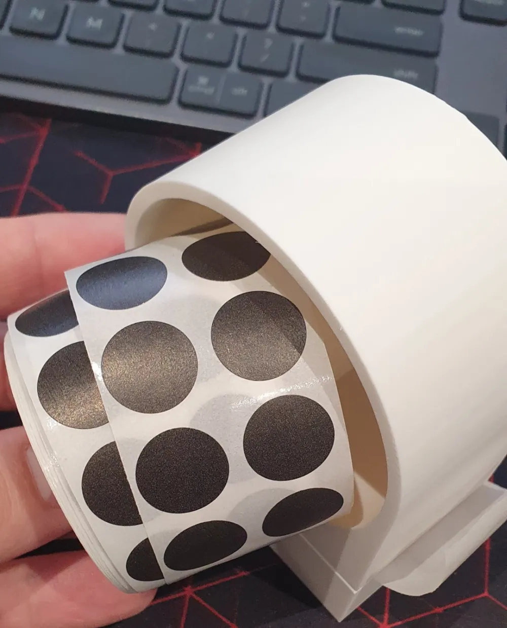 Sticker Dispenser 40mm (Dot's, shooting, Target) Remixed by Life x Nick ...