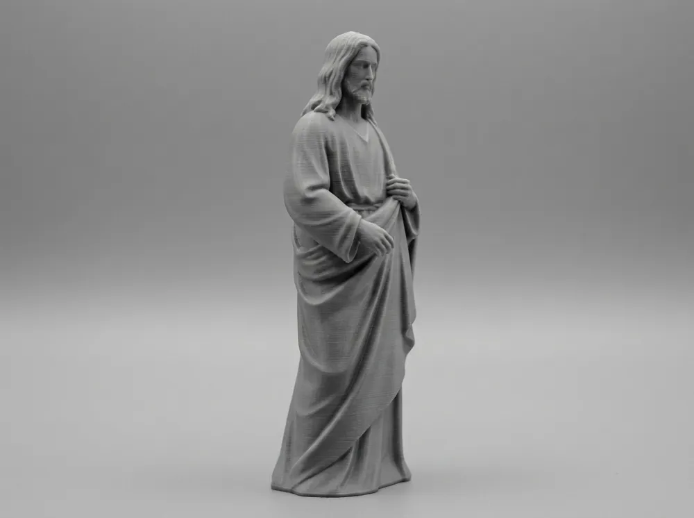 Sacred Heart of Jesus Statue - Free 3D Print Model - MakerWorld