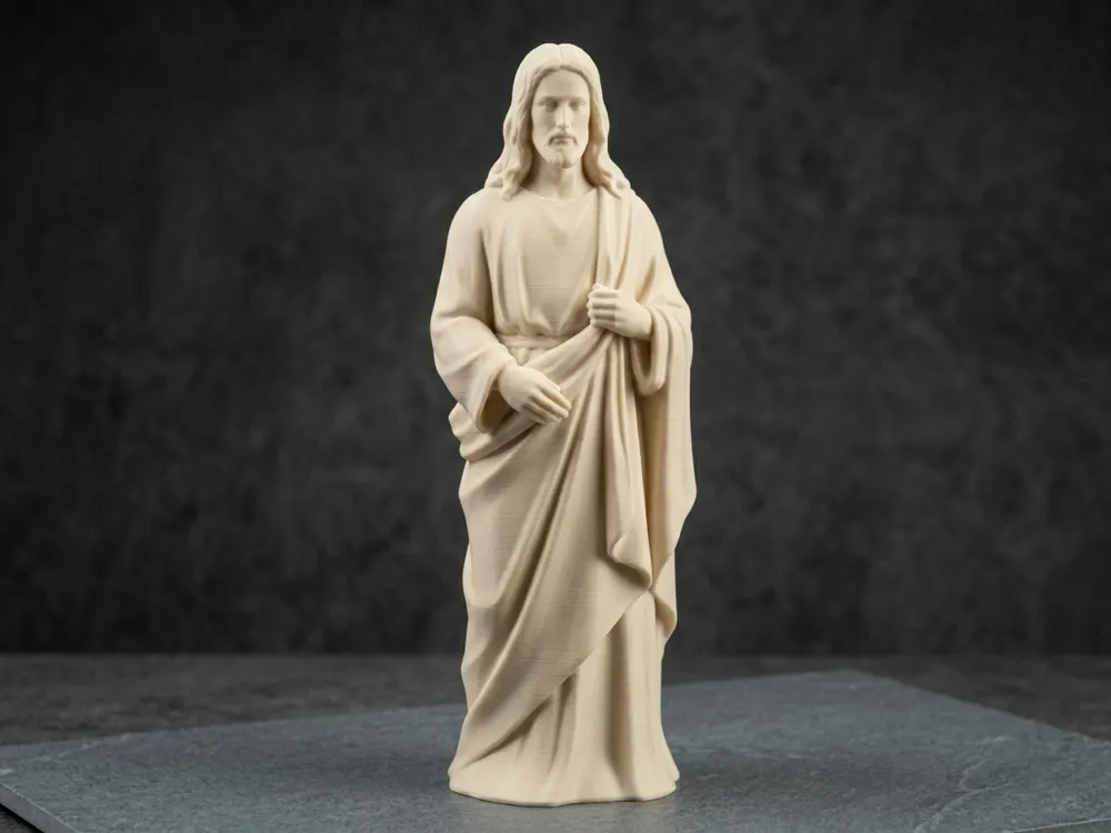 Sacred Heart of Jesus Statue - Free 3D Print Model - MakerWorld