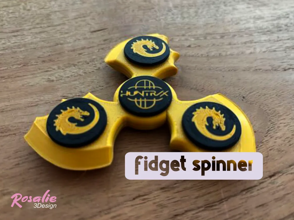 K-Pop Demon Hunters Fidget Spinner - Free 3D Print Model - MakerWorld