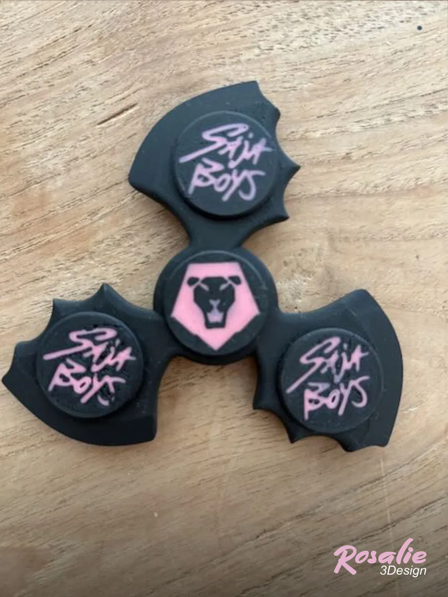 K-Pop Demon Hunters Fidget Spinner - Free 3D Print Model - MakerWorld