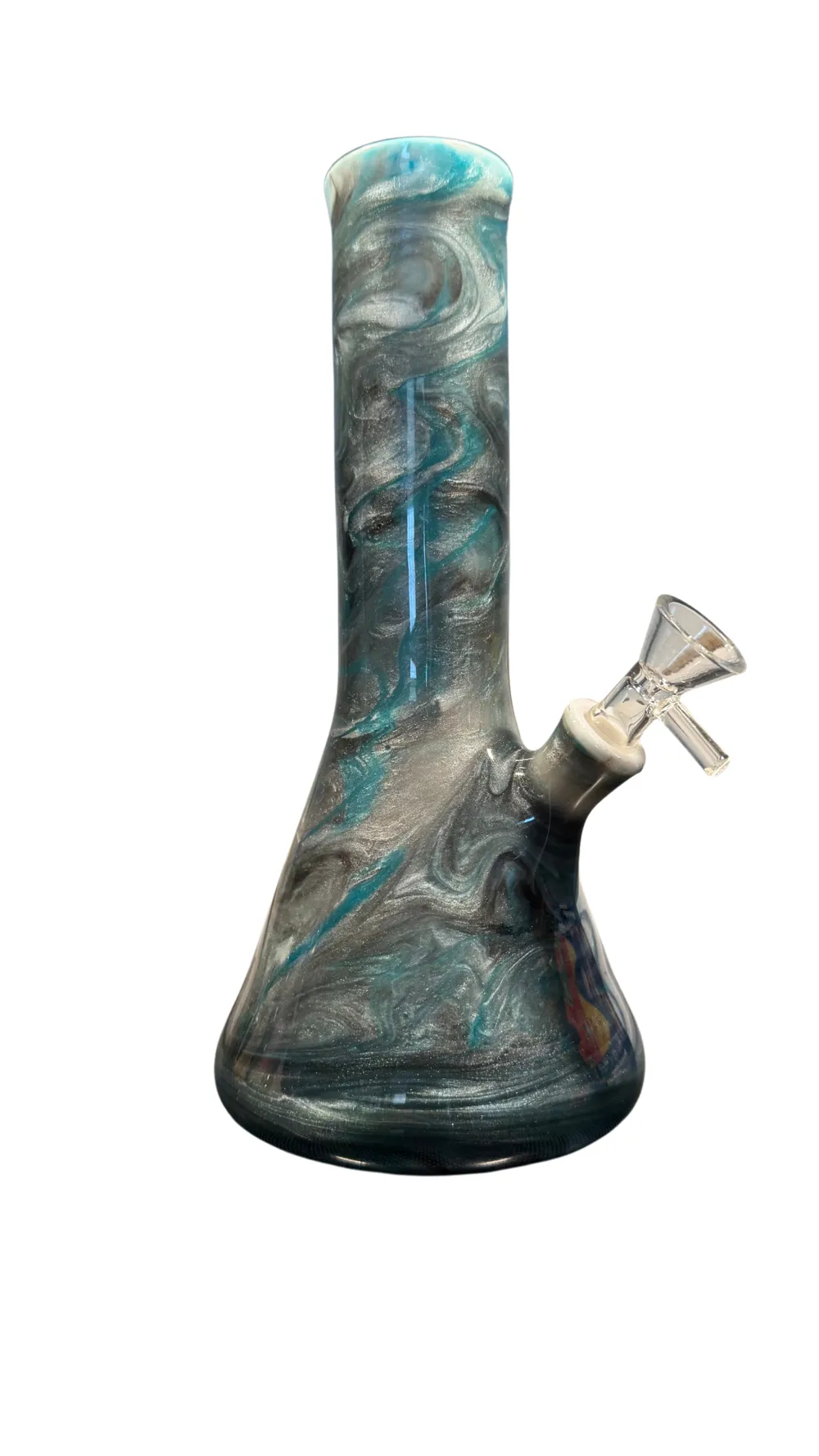 10 Inch Straight Beeker-4 Hole Diffuser-14mm by Aaron Cosco MakerWorld ...