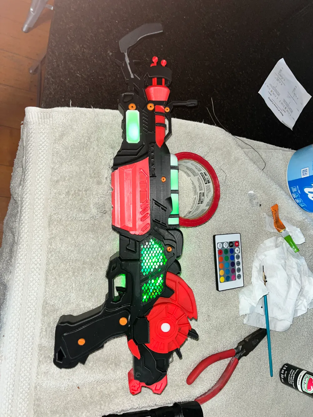 Ray Gun Mark II - Led Glow by Brodil MakerWorld: Download Free 3D Models