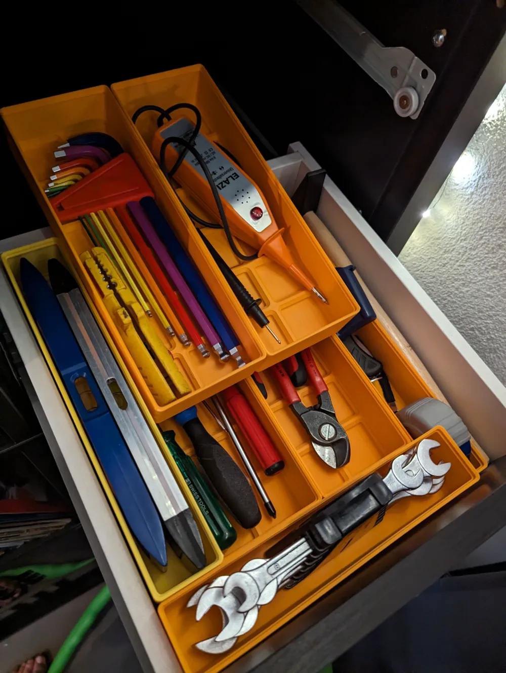 Ikea Kallax Gridfinity Toolbox Remixed by Zuricos - MakerWorld