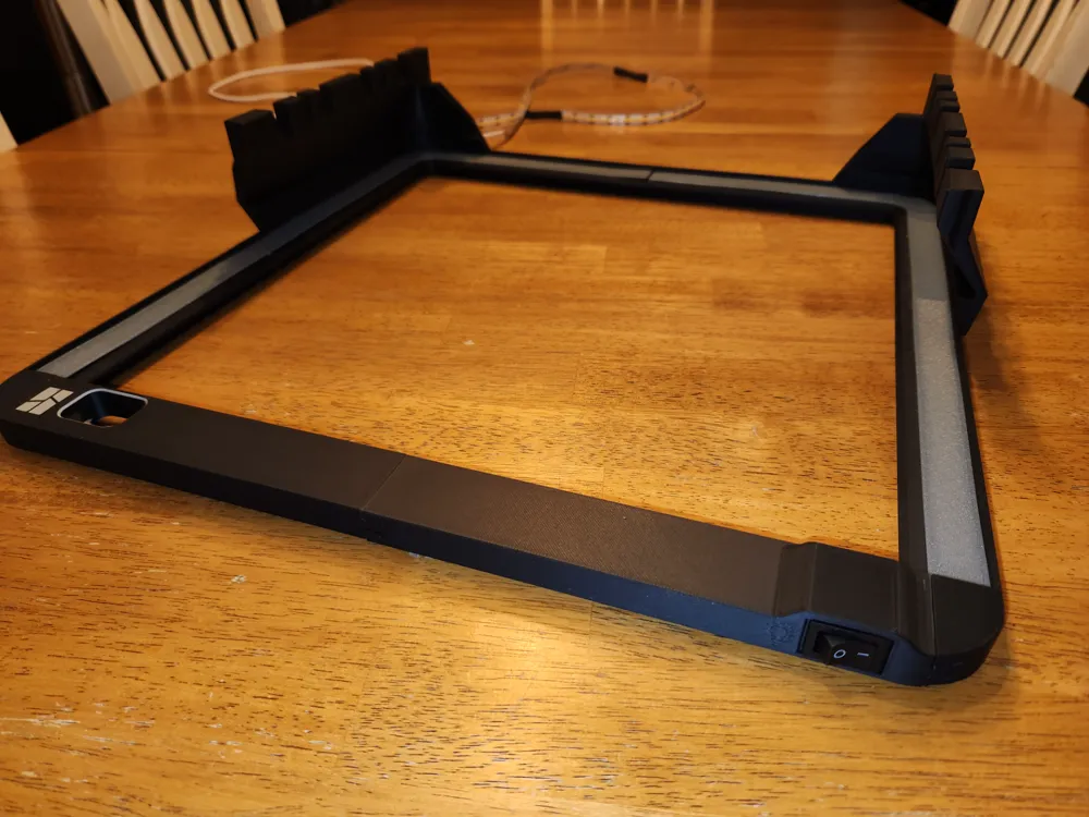 P1S / X1C AMS raiser with led (old and new AMS) Remixed by Peakpoke ...