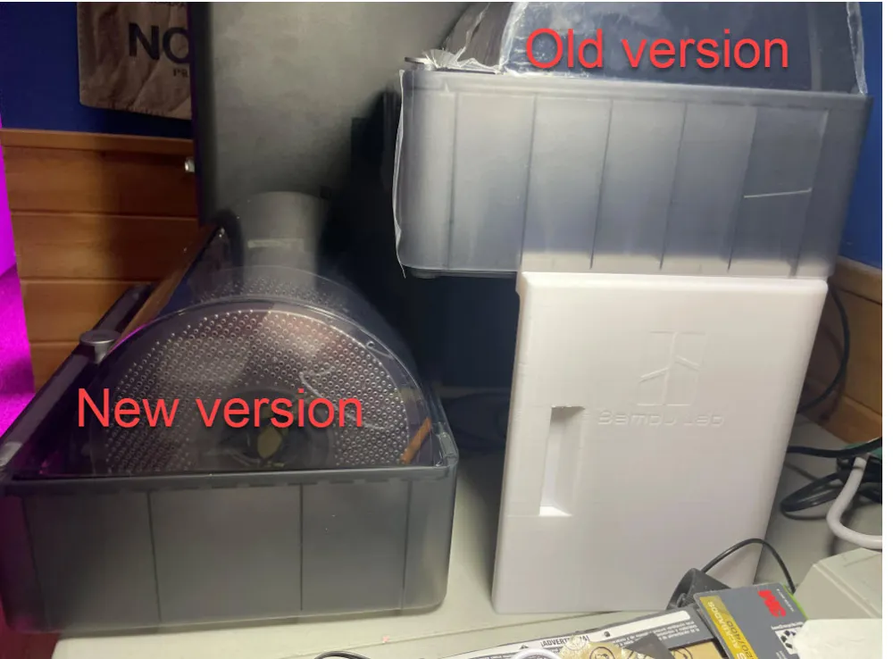 P1S / X1C AMS raiser with led (old and new AMS) Remixed by Peakpoke ...