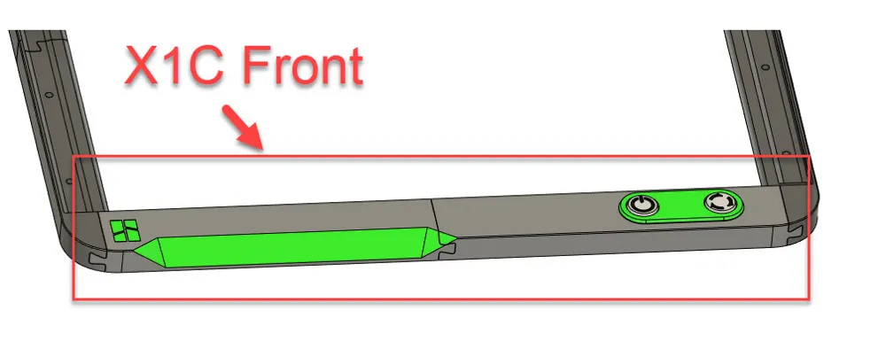P1S / X1C AMS raiser with led (old and new AMS) Remixed by Peakpoke ...