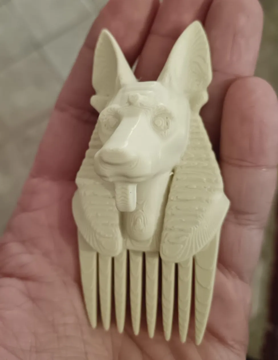 Anubis Hair Comb Collection by Aleandrus MakerWorld: Download Free 3D ...