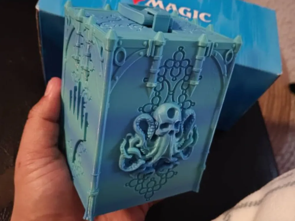 Magic the gathering deck box - Free 3D Print Model - MakerWorld