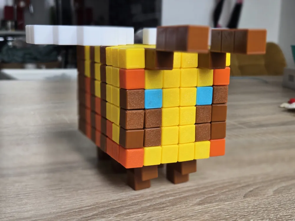 Minecraft bee building kit by 3Dcrabi - MakerWorld